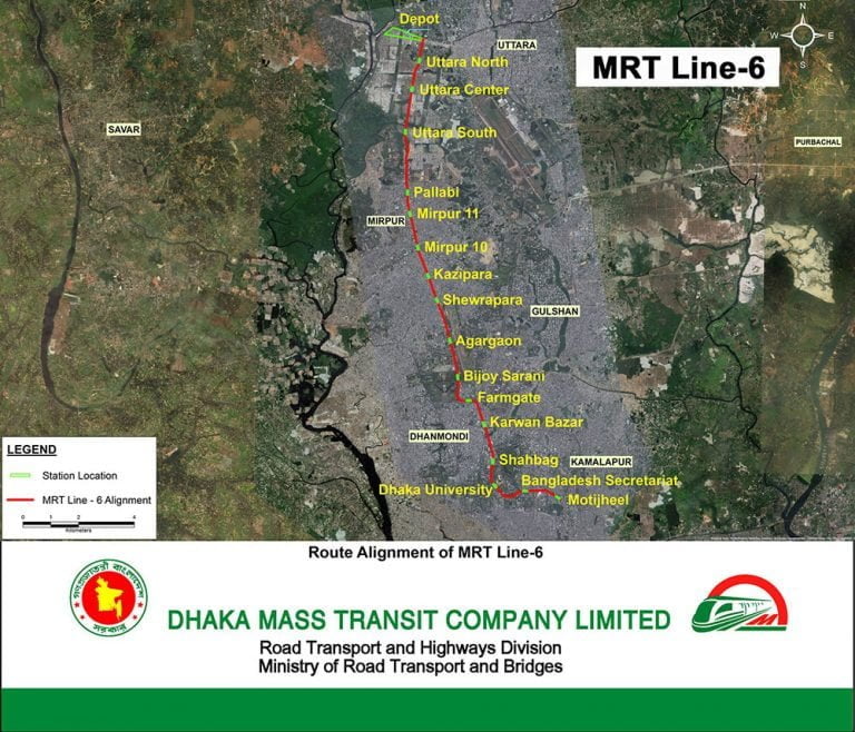 Dhaka Metro Rail: New Hope Of Dhaka City! - Travel Mate